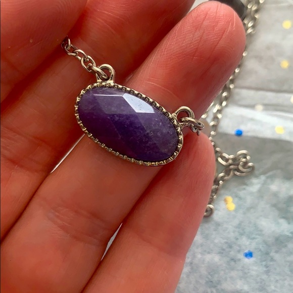 Hand Crafted | Jewelry | Amethystsilver Necklace | Poshmark